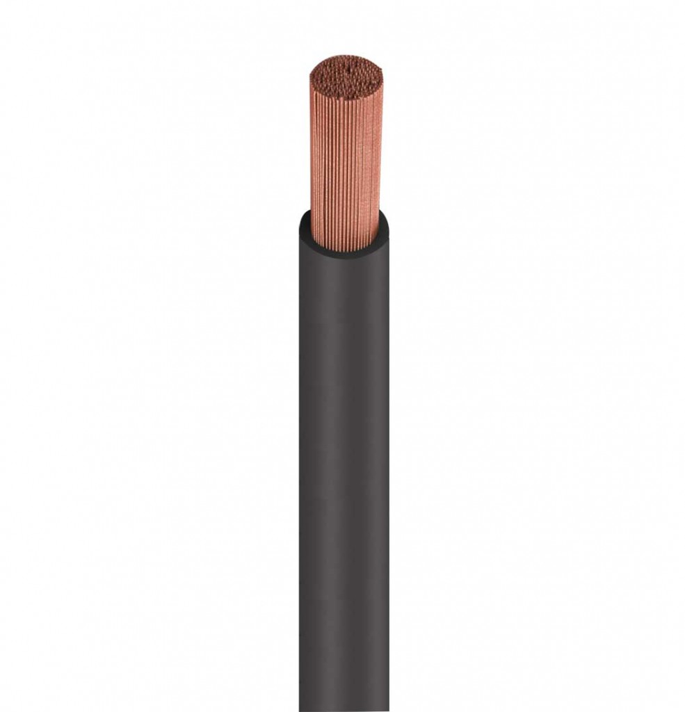 CABO COBRE FLEXÍVEL 450/750V 70º ANTICHAMA 2,5mm2 PRETO R$/MT